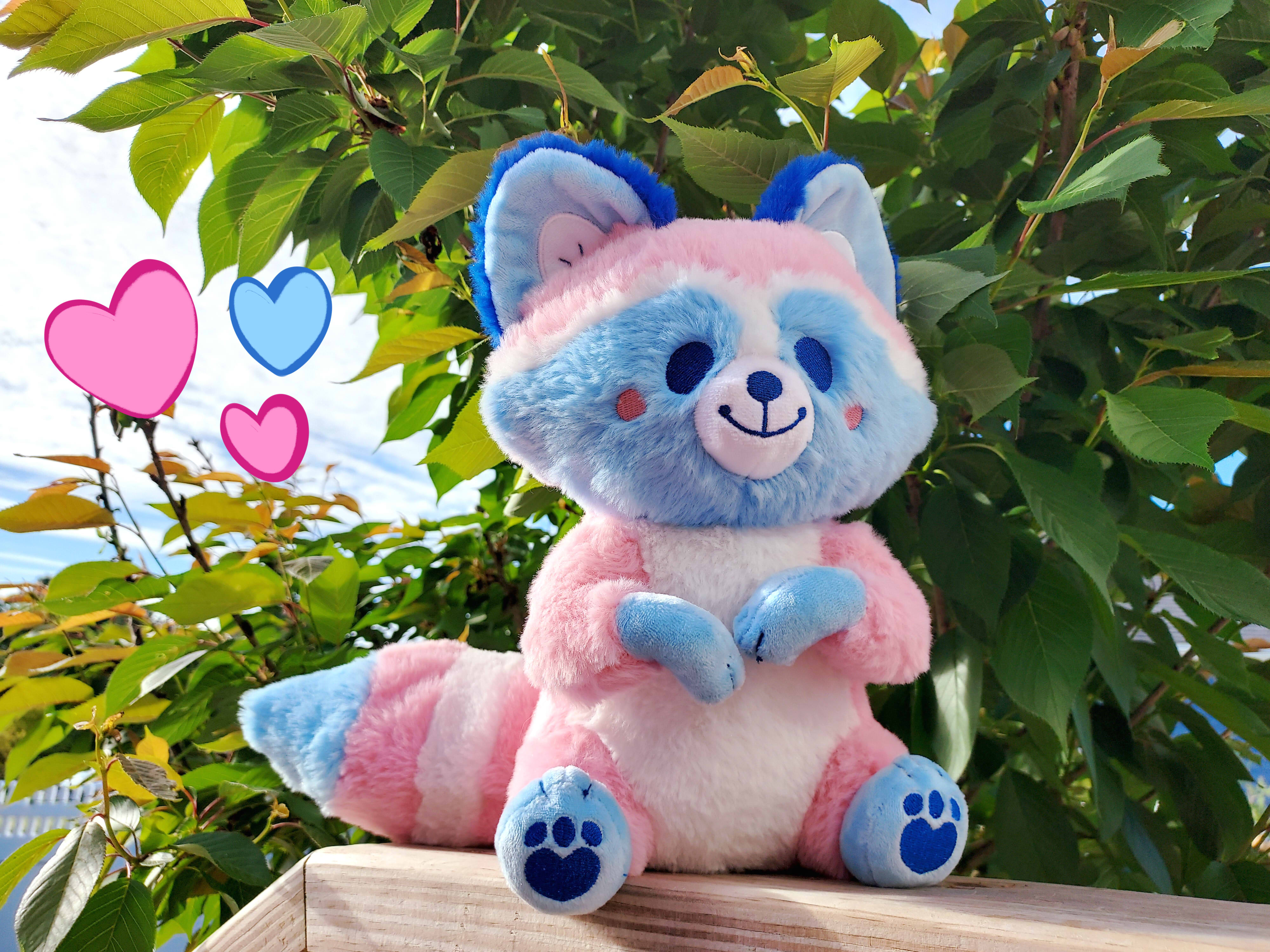 Snuggle Paws: Egg the Trans Raccoon Collab with Aubryjoi – LittleSofts